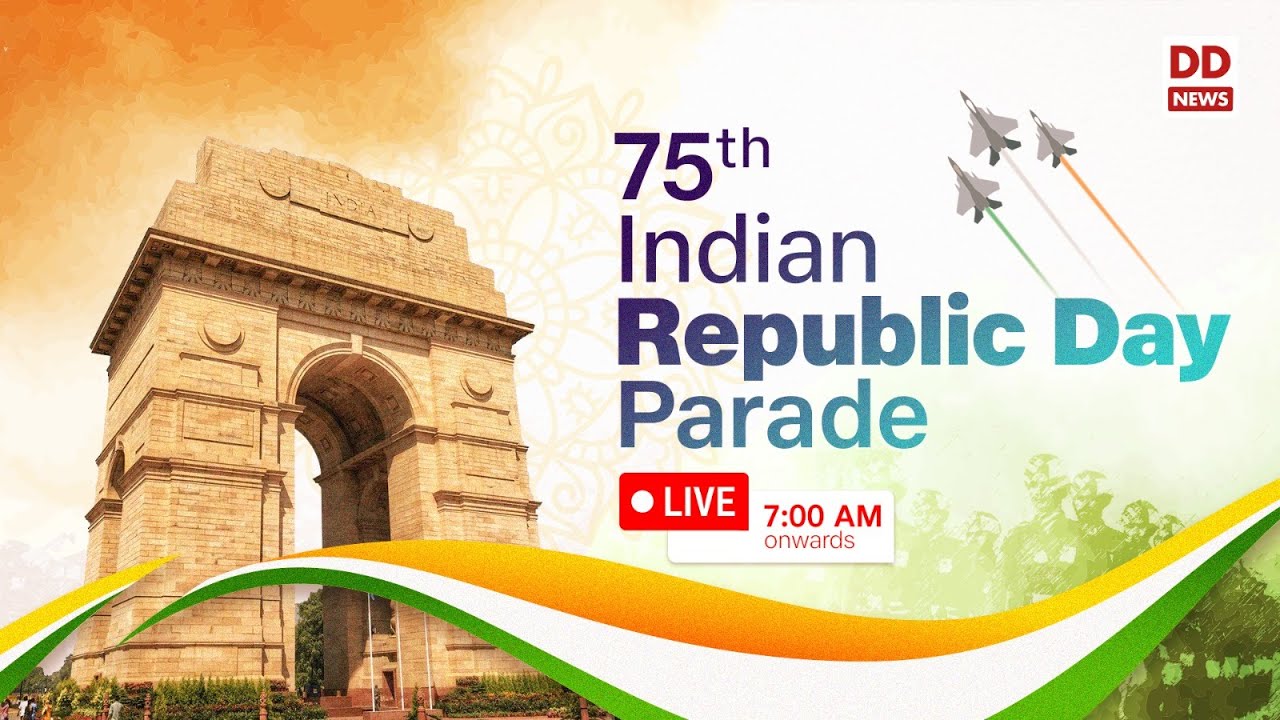 India's Republic Day Parade 26th January, 2024 - LIVE - YouTube