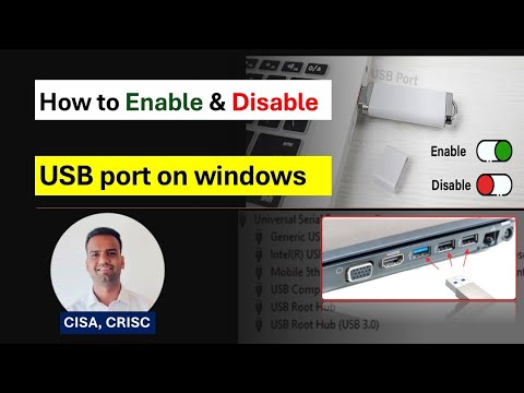 How to disable USB ports on windows? Easy step by step guide 💥 - YouTube