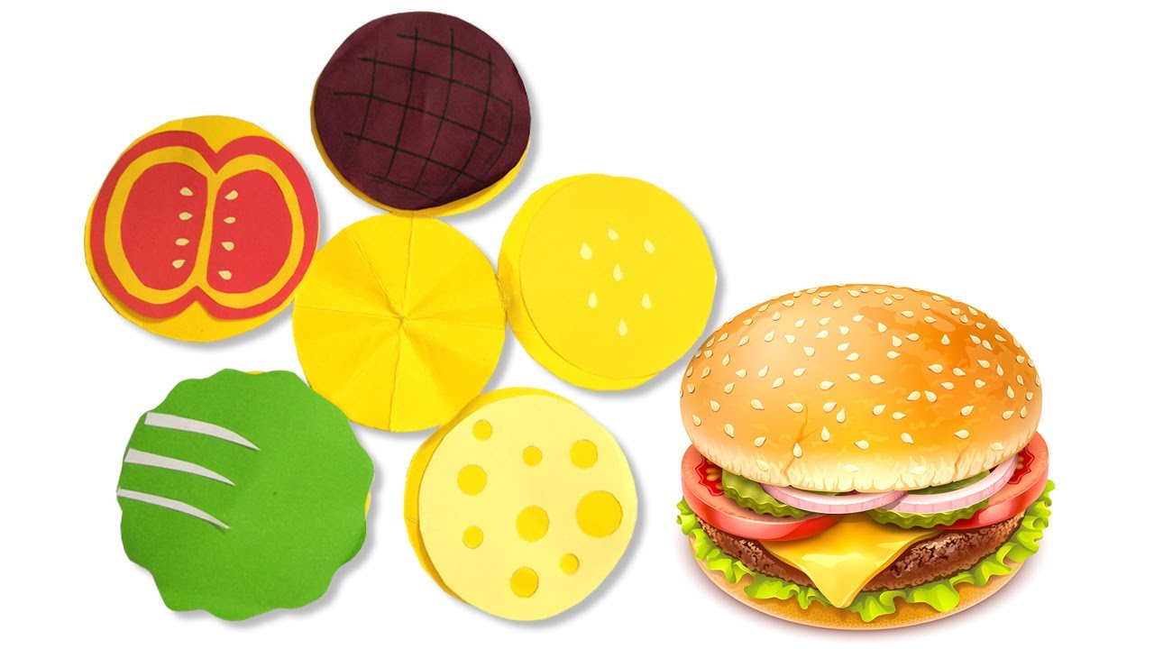 Origami Cheeseburger Tutorial - How to Fold an Origami Cheese Burger ...