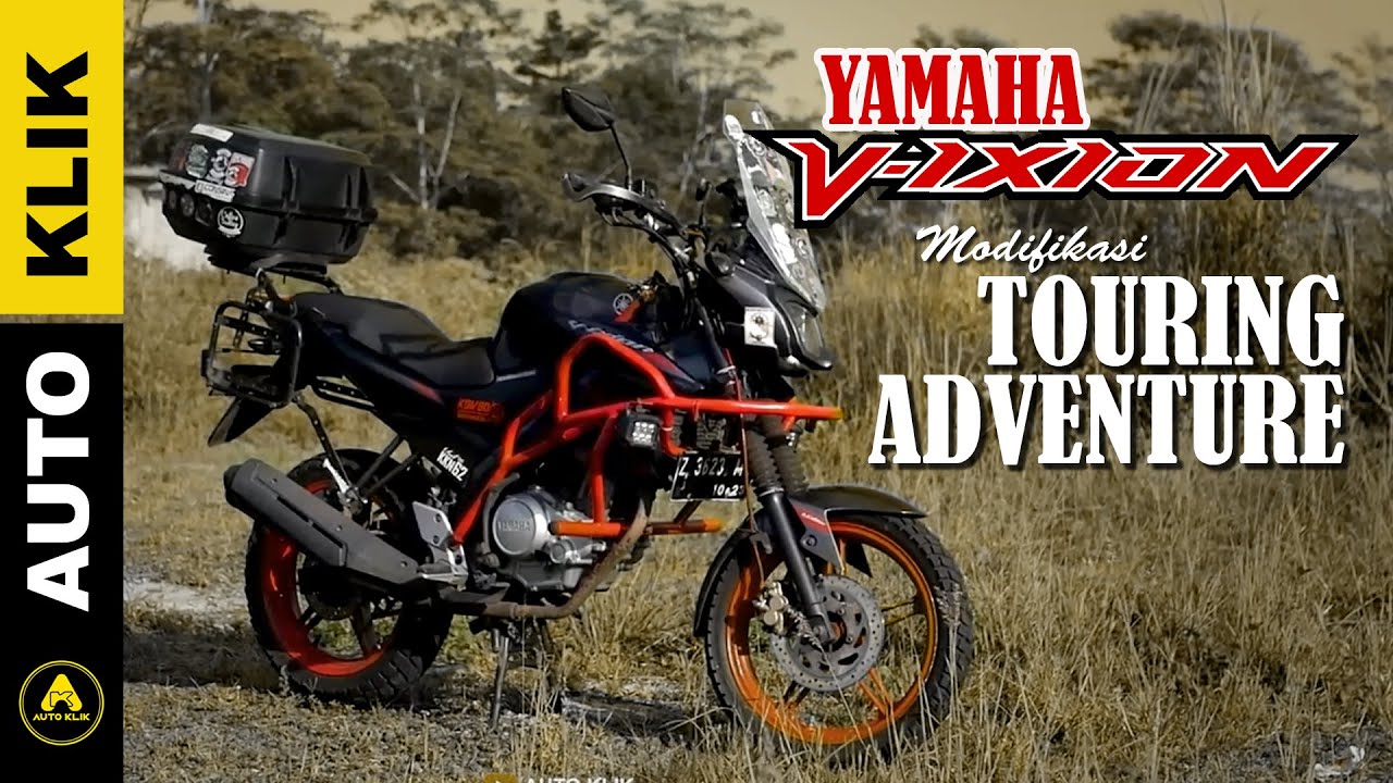 REVIEW VIXION MODIFIKASI TOURING ADVENTURE - REVIEW AUTO KLIK - YouTube