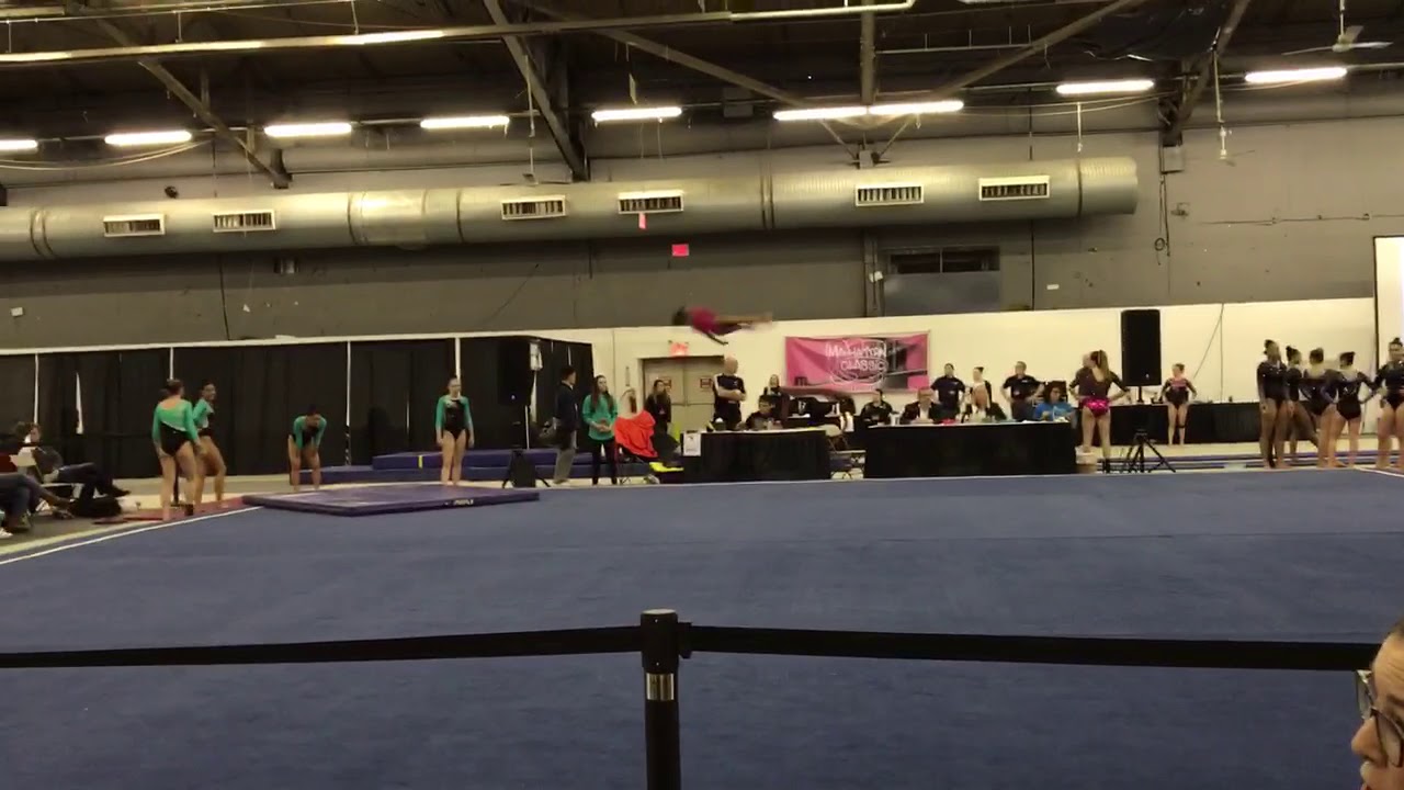 2016 Vault Routine 1st attempt - YouTube
