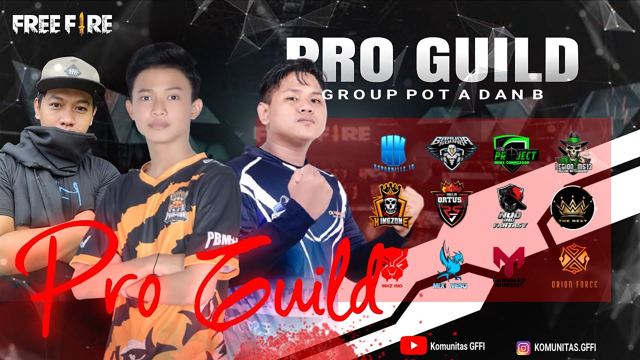 [2021] PRO GUILD GFFI - MATCH DAY 1 GRUP A & B - YouTube