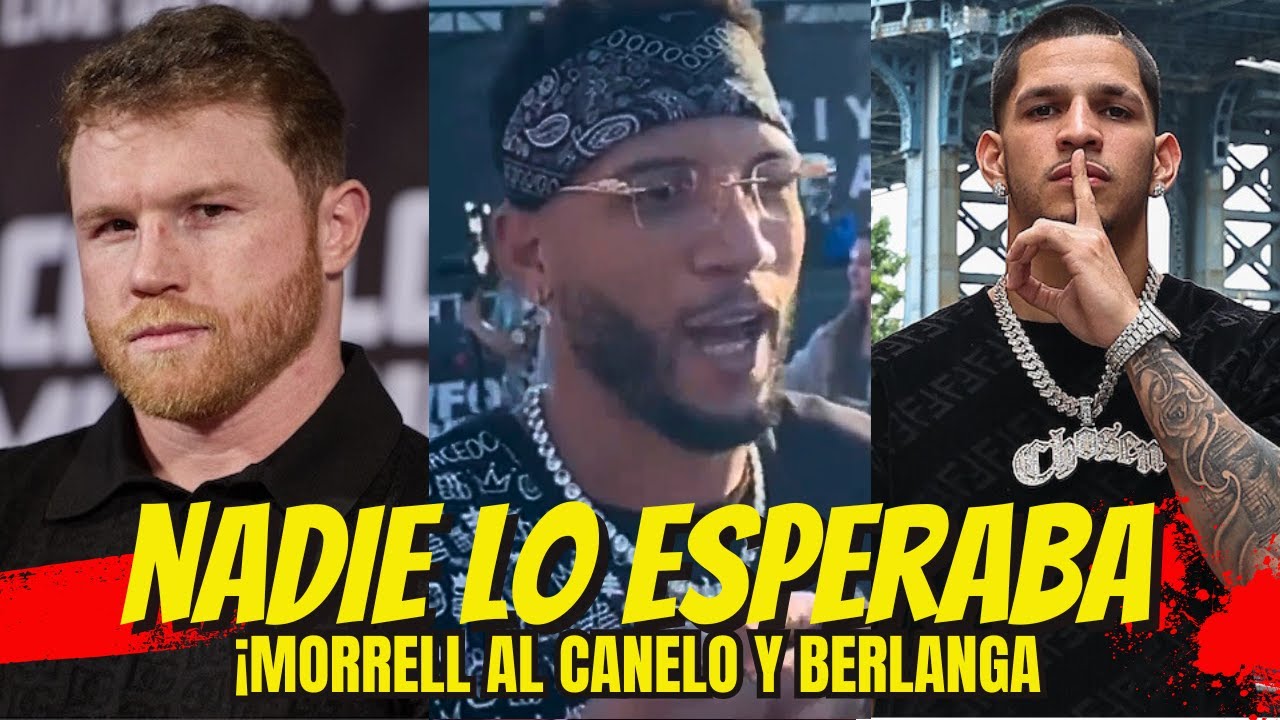 BRUTAL!! David Morrell EXPLOTA cuando le PREGUNTARON sobre PELEA Canelo ...