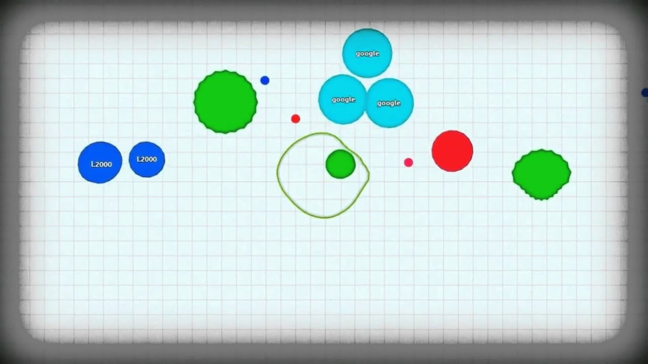 Agar.io (Transparent Skin) Trolling #2 - YouTube
