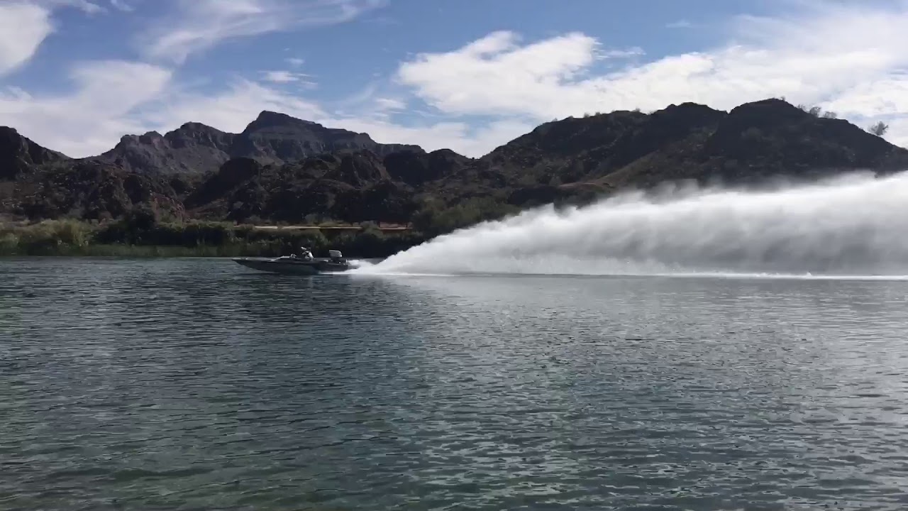 1985 Advantage Jet Boat in Parker - YouTube