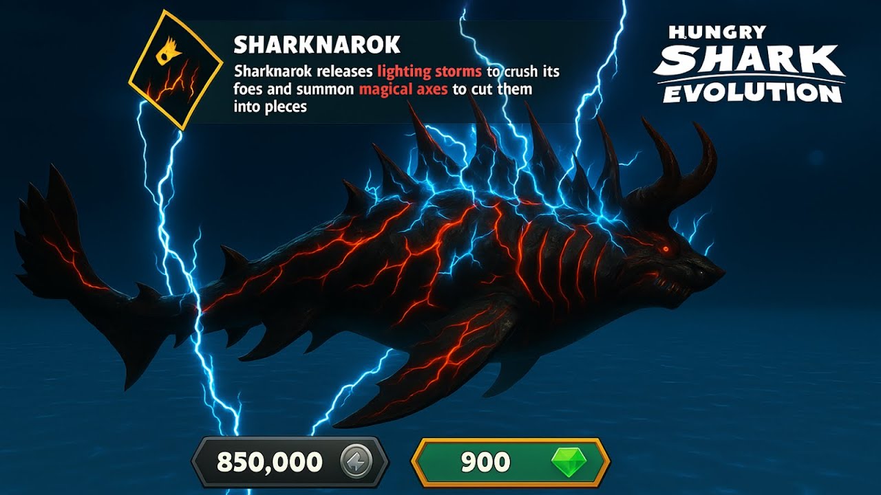NEW EVOLVED SHARKNAROK COMING SOON? - Hungry Shark Evolution - YouTube