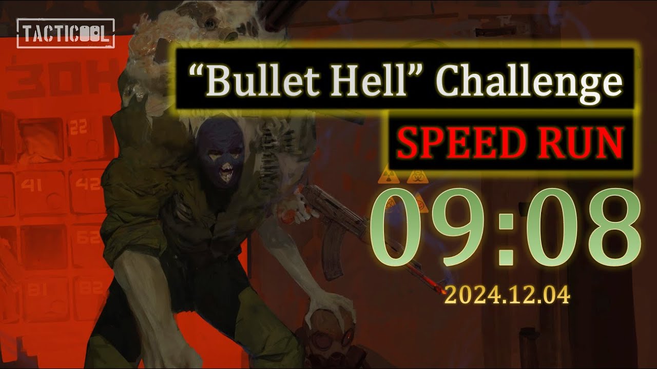 TACTICOOL - Descent Mode "BULLET HELL" Speed Run (09:08) - YouTube