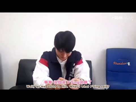 Krist Singto Lets stay single like this for awhile 😂