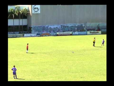 Nathan Separovic Free Kick vs Kuringai u12's 2010 - YouTube