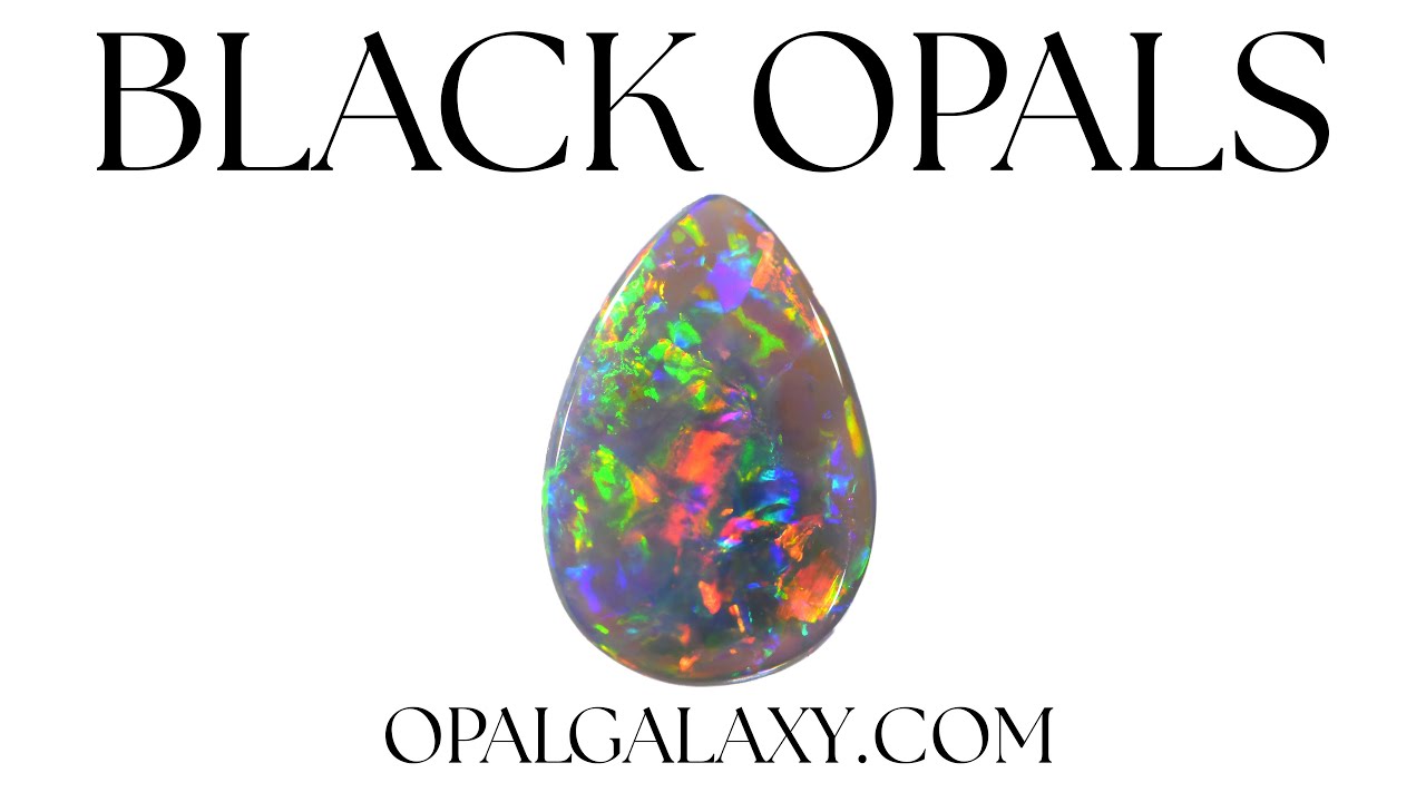 Black Crystal Opal 1.23 ct - YouTube