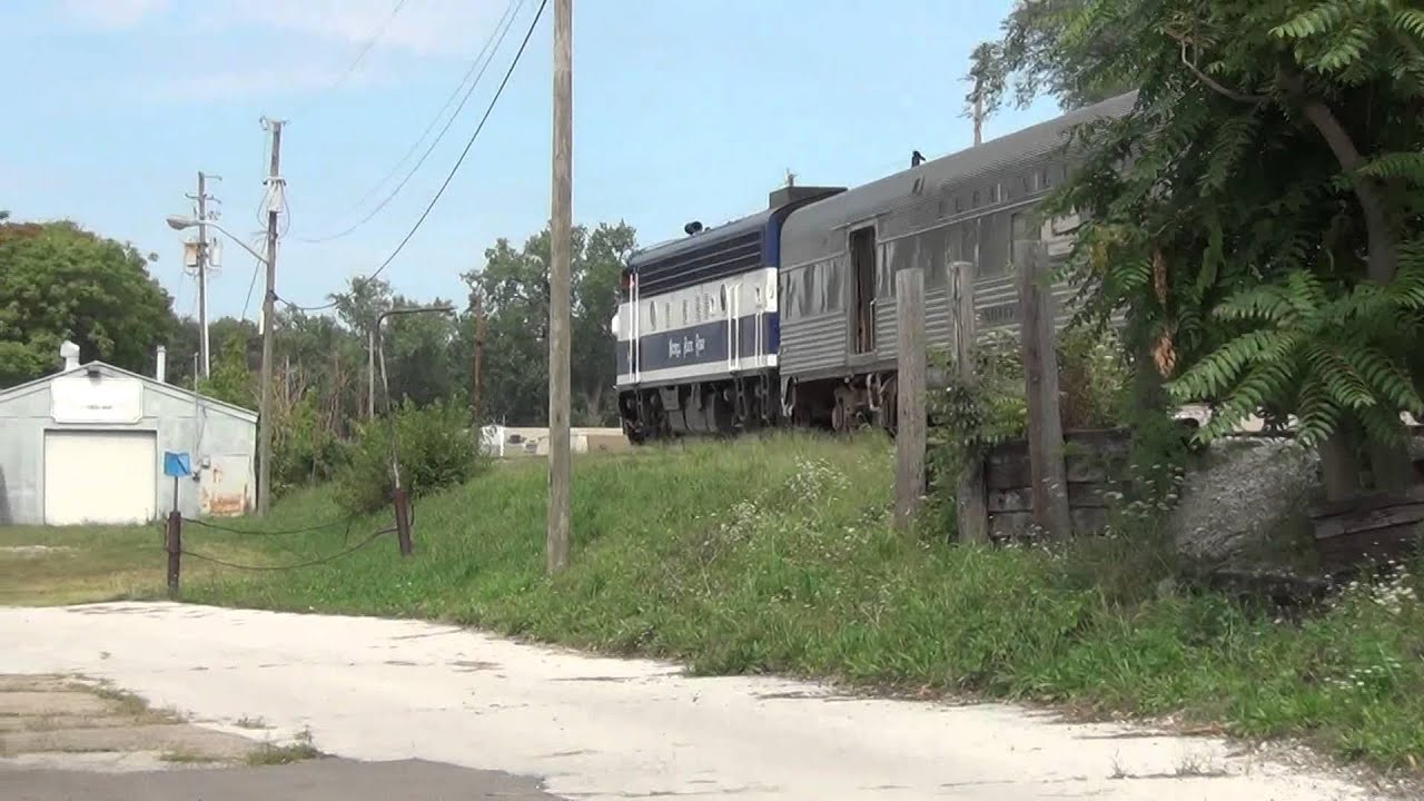 Indiana Transportation Museum Fair Train - YouTube