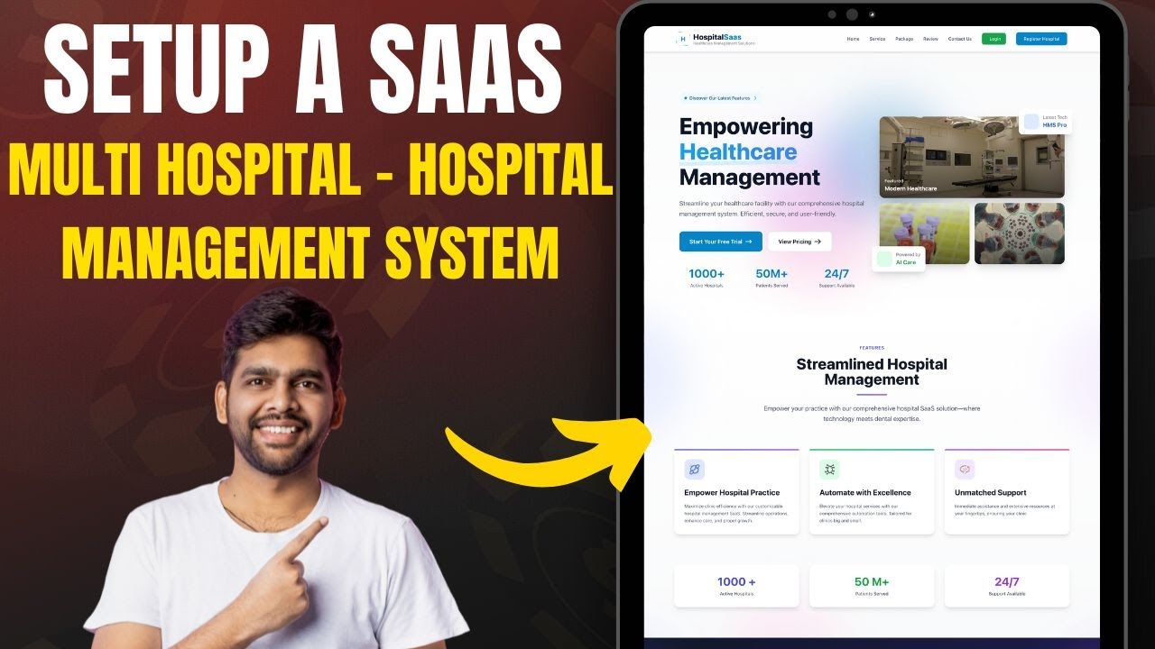 Setup hospital management system saas app in 10 minutes in 2025 - YouTube