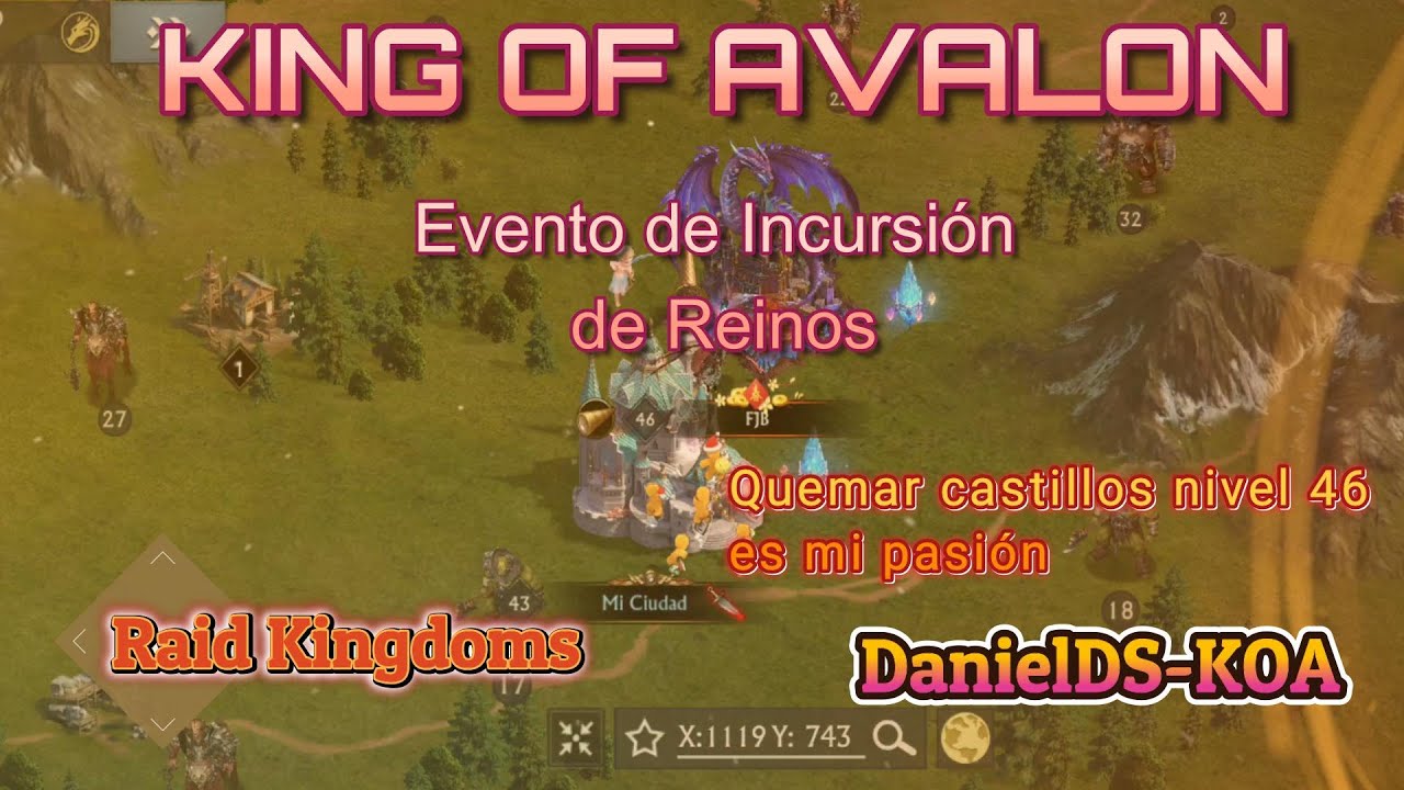 King of Avalon - Evento de Incursión de Reinos - YouTube