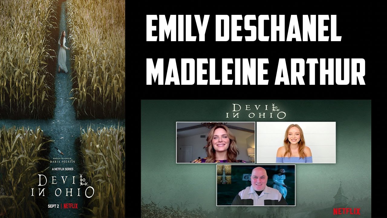 Emily Deschanel & Madeleine Arthur Interview - Devil in Ohio (Netflix ...
