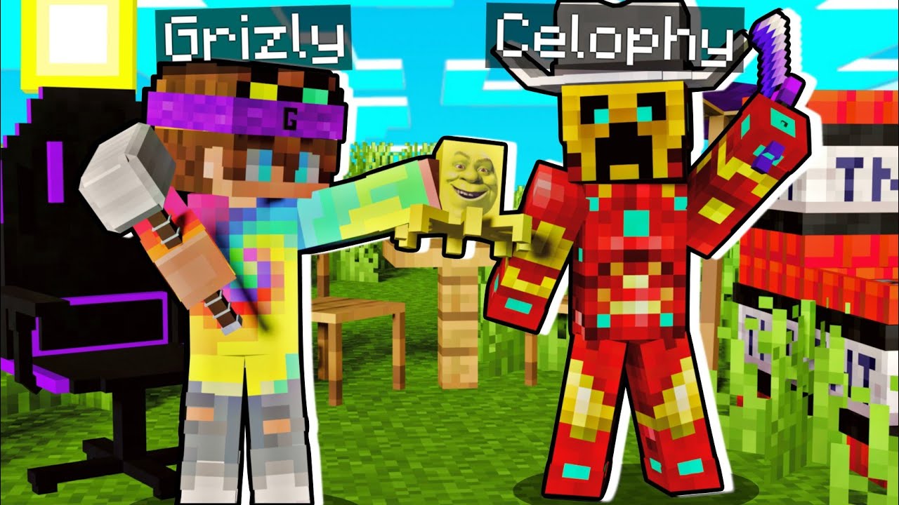 HO MOSTRATO LA MIA TEXTURE PACK DI MINECRAFT GRATIS A CELOPHY ...