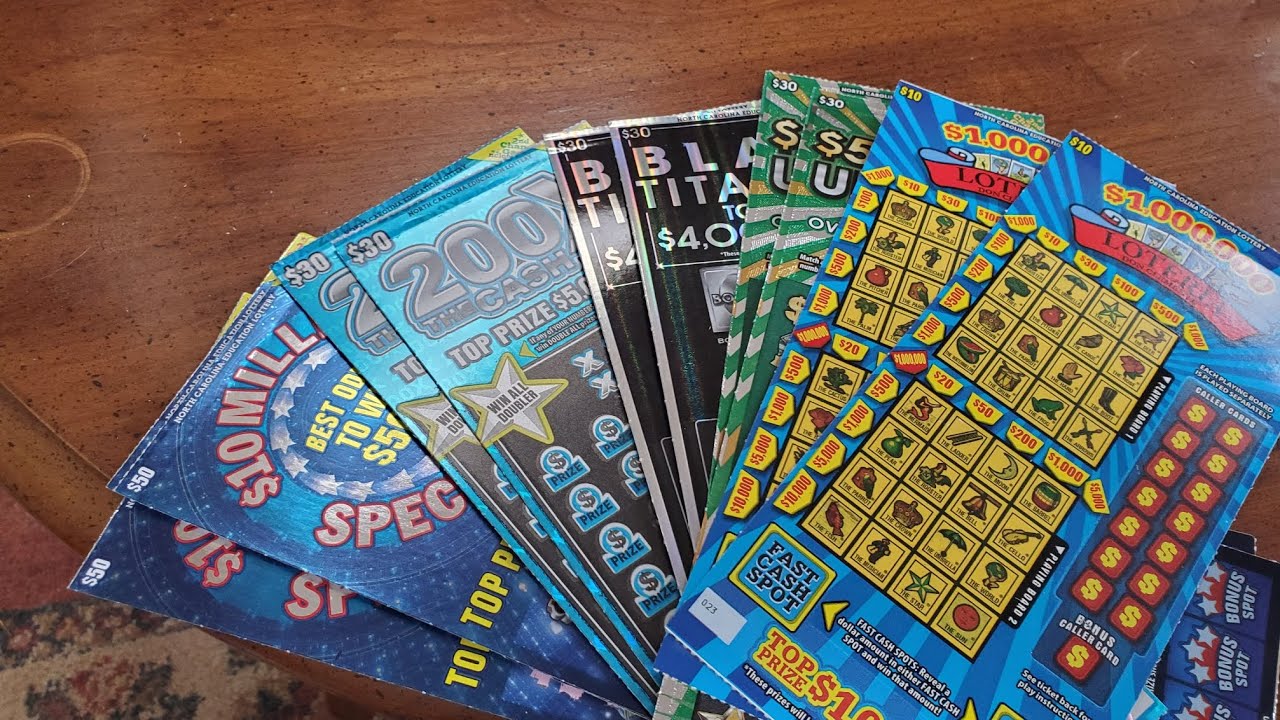NC Education Lottery Scratch Off Tickets...WINNERS - YouTube