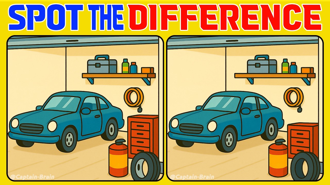 Simple Spot the Difference Challenge for Smart Thinking - YouTube