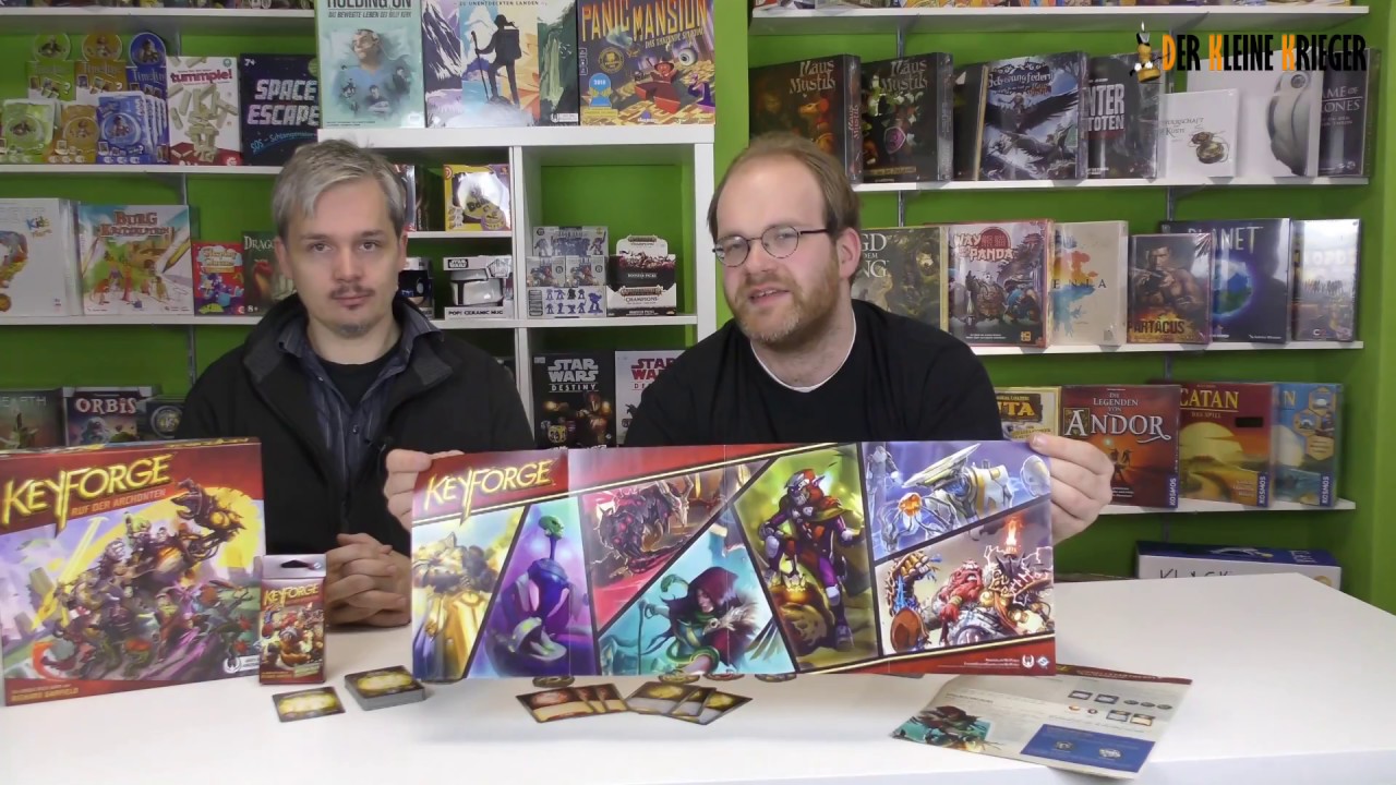 Keyforge Unique Card Game Review - YouTube