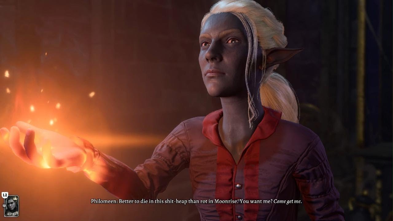 Baldur's Gate 3 - Meeting Philomeen - YouTube