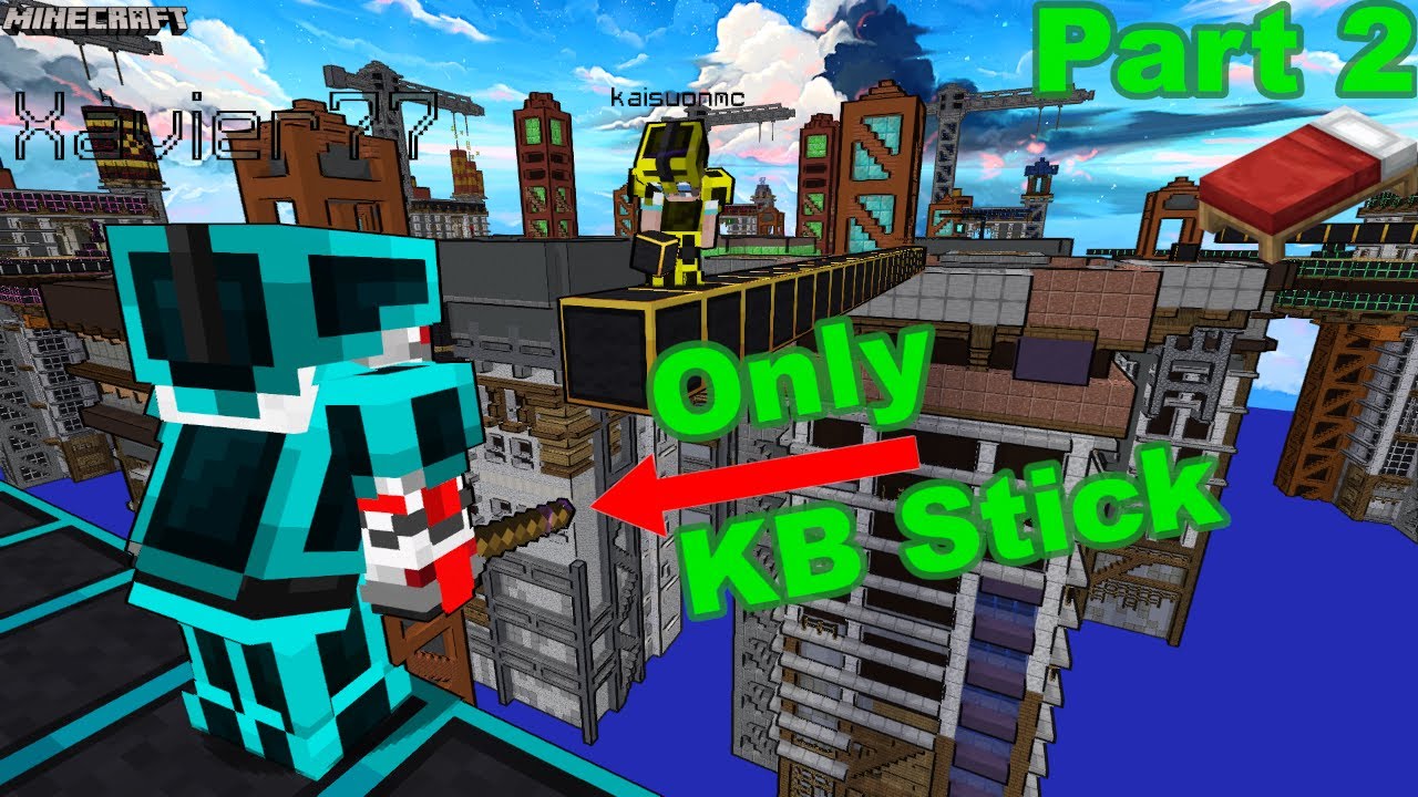 Part 2 of the only KB stick, Blocks and Tools Challenge || Minecraft ...