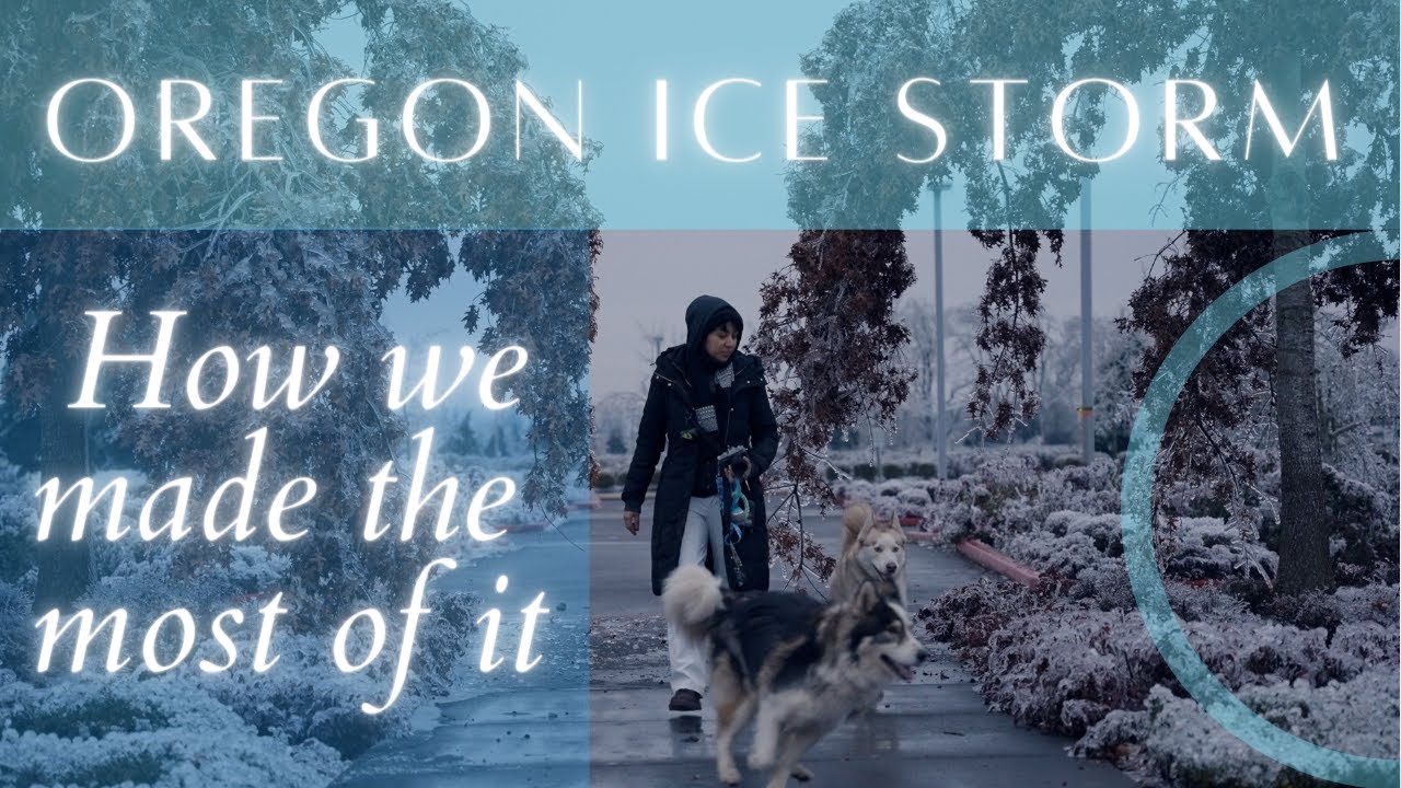 Oregon Ice Storm 2021: Make the Most of It - YouTube