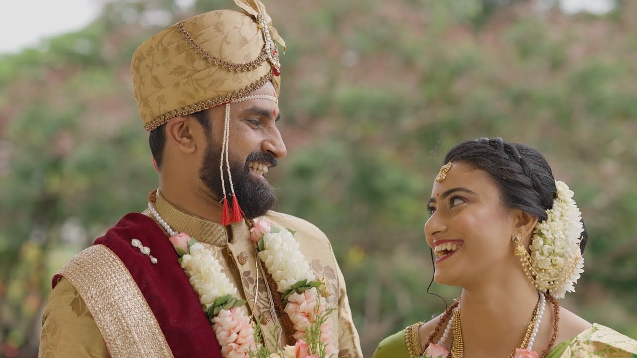 THE "self" ARRANGED MARRIAGE | Vaibhav and Akshata | wedding trailer ...