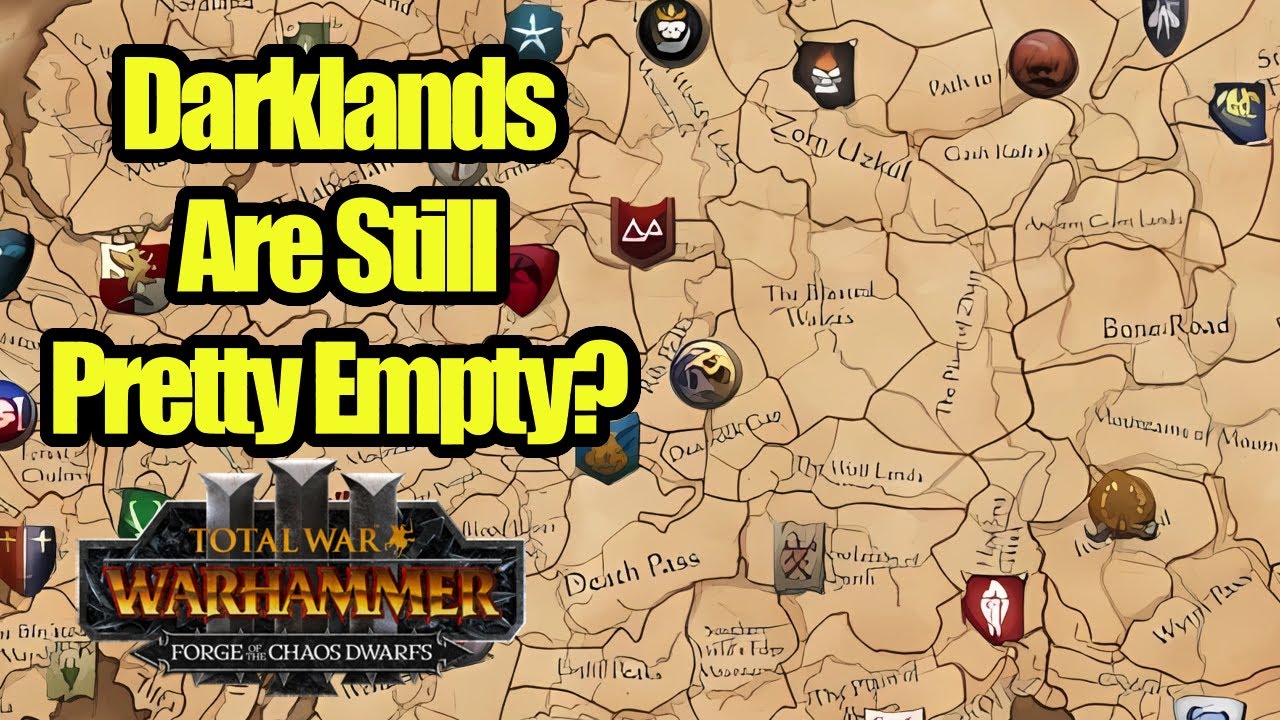 Future Content In The Darklands? - Total War Warhammer 3 - Forge of The Chaos Dwarfs - YouTube