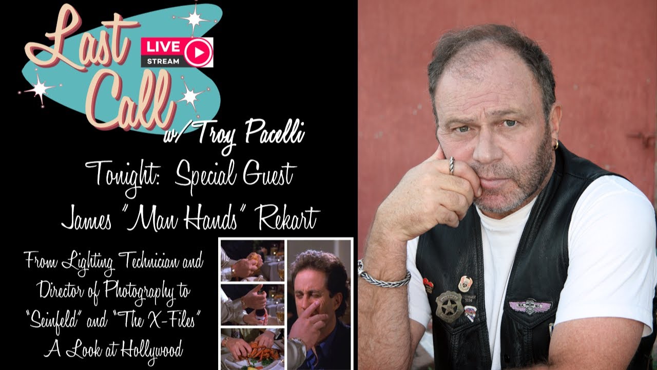 Last Call – Drinks and Chat with Special Guest, James "Man Hands ...