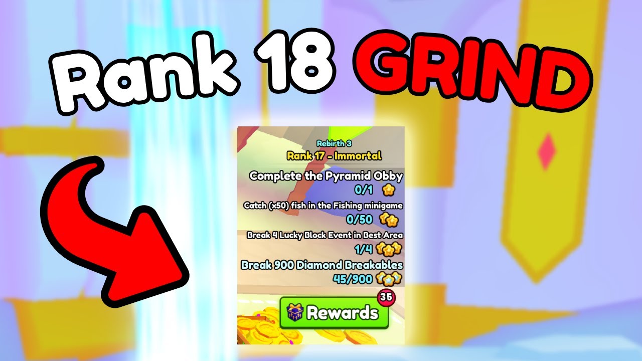 GRINDING FOR RANK 18 in Pet Simulator 99! - YouTube