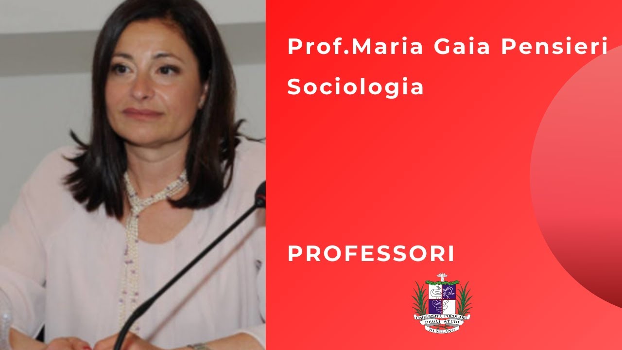Prof.ssa Maria Gaia Pensieri - Università Popolare degli Studi di ...
