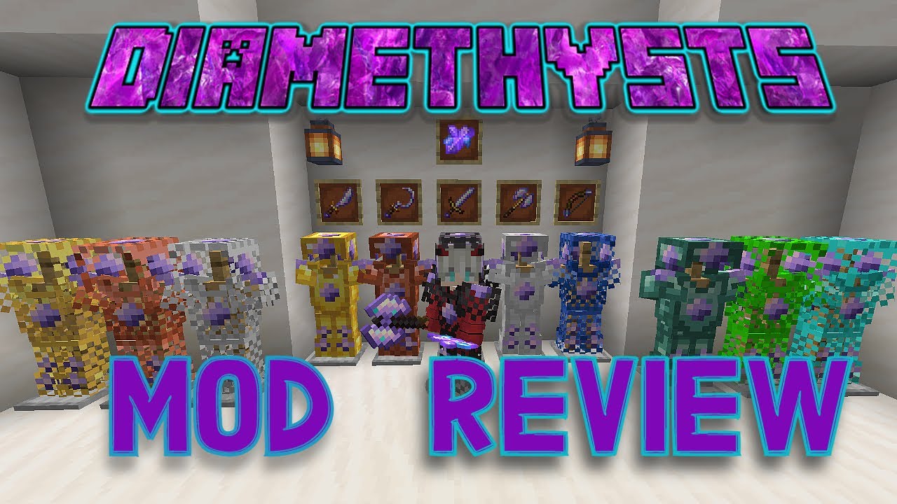 Minecraft - Diamethysts Mod Review (1.19.3) - YouTube