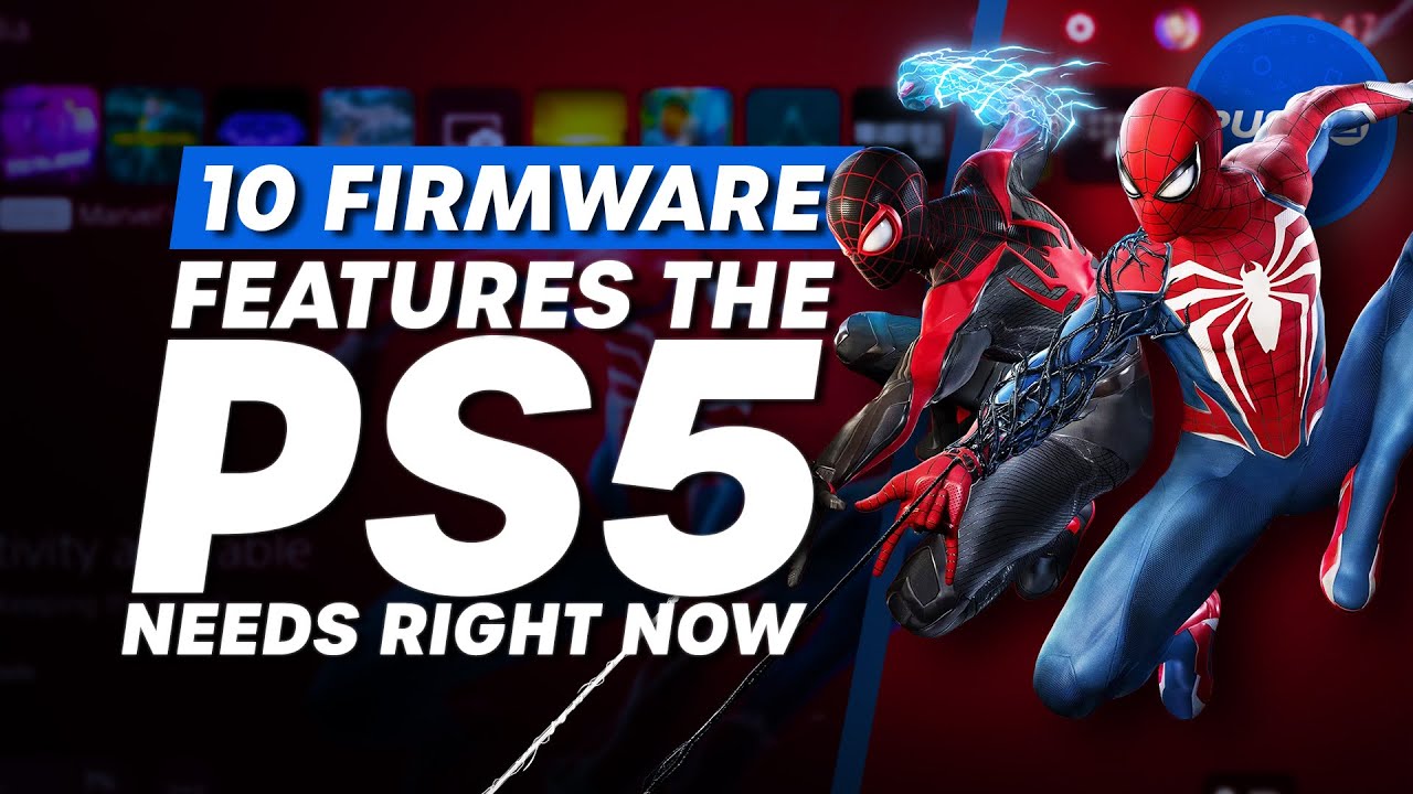10 PS5 Firmware Features We Need Right Now! - YouTube