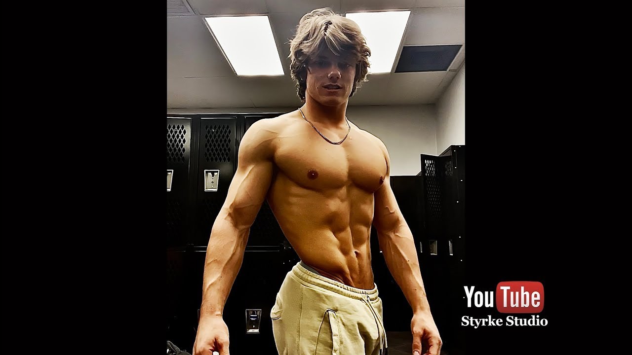 Young Fitness Model Gym Muscle Pump Shoulder Workout Kyle Petersen ...