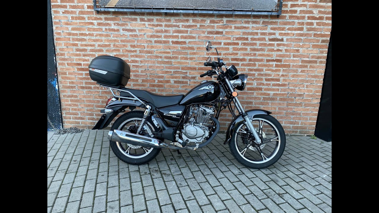 Haojue Chopper Road 150 2019 - YouTube