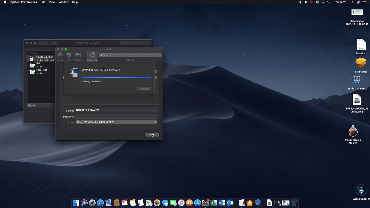 Installing the Xerox printer on your Mac - YouTube