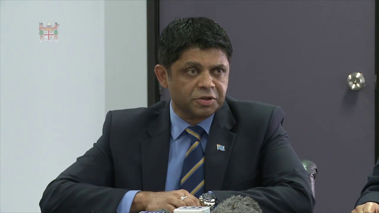 Fijian Attorney General press conference for Help for Homes Initiatives ...