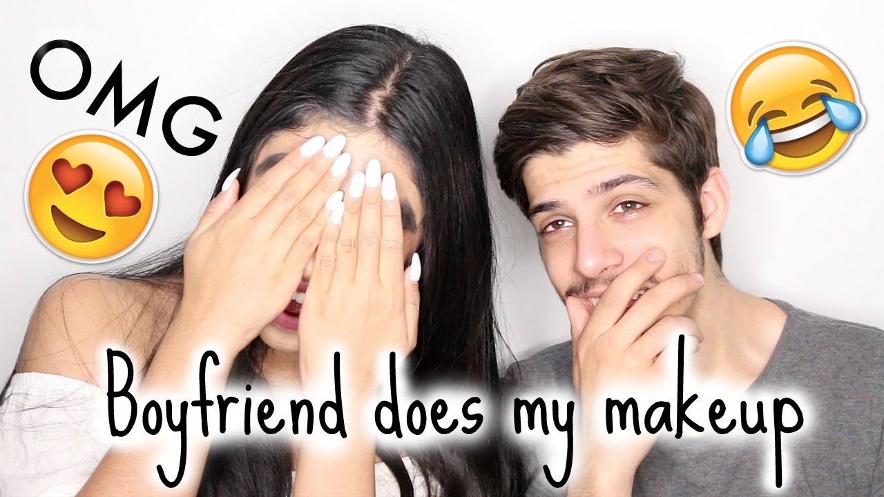 Boyfriend Does My Makeup | Syaf Othman - YouTube