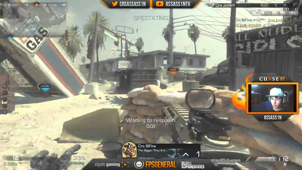 Ghosts: Curse NY vs coL Blitz Octane - YouTube