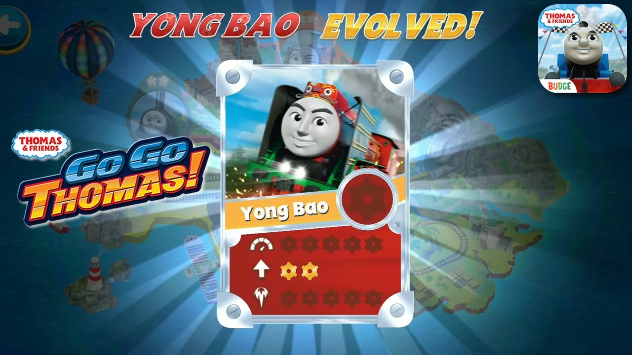 YONG BAO EVOLVED to SILVER CARD! - Thomas & Friends: Go Go Thomas ...
