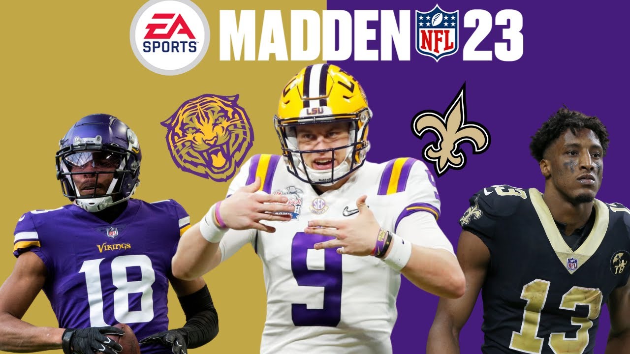 Combining the New Orleans Saints and the LSU Tigers | Madden 23 ...