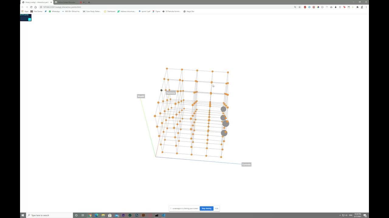 Points Mapped On A Cube Using Threejs - YouTube