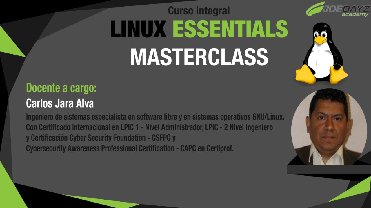 Importancia en la certificación Linux Essentials - YouTube