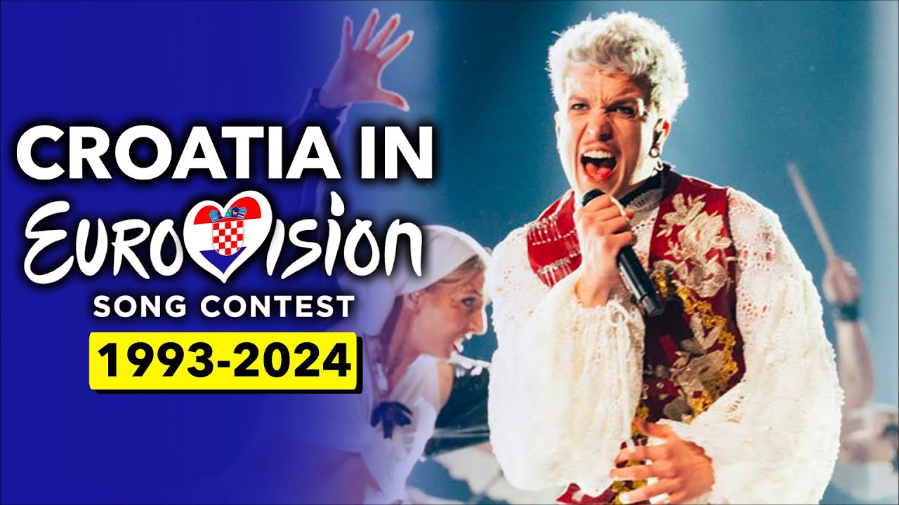Croatia in Eurovision Song Contest 🇭🇷 (2024 - 1993 RECAP) - YouTube