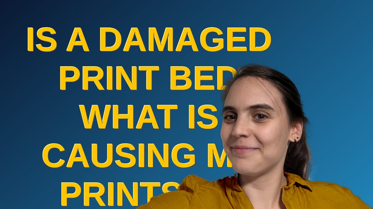 3dprinting: Is a damaged print bed what is causing my prints to fail ...