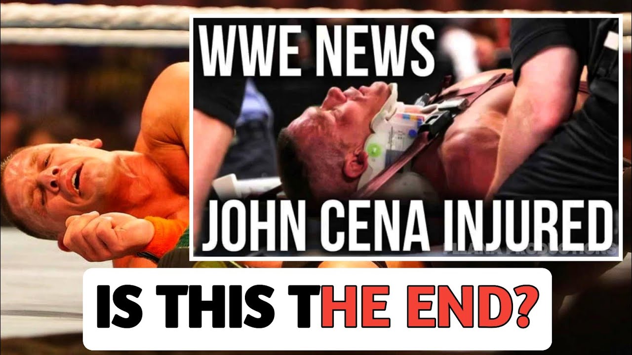 "SHOCKING! 😱 John Cena Suffers CAREER-THREATENING Injury! Is this the ...