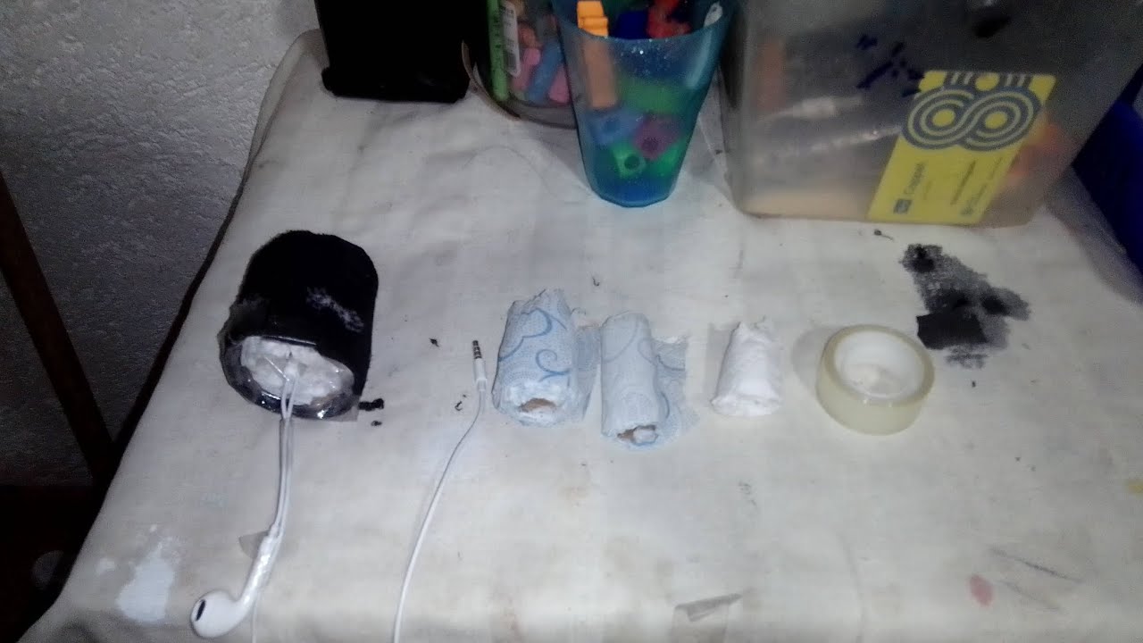 como hacer un micrófono y un papel mini - YouTube