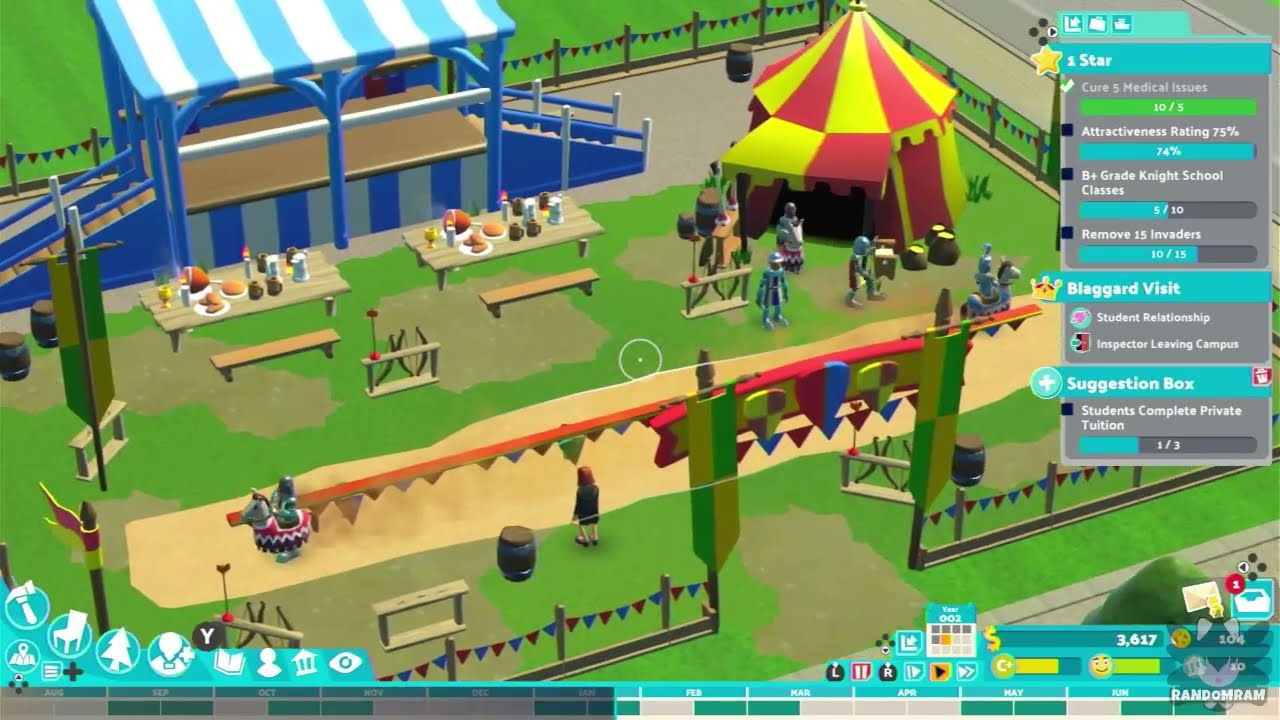 jousting field class in two point campus - YouTube