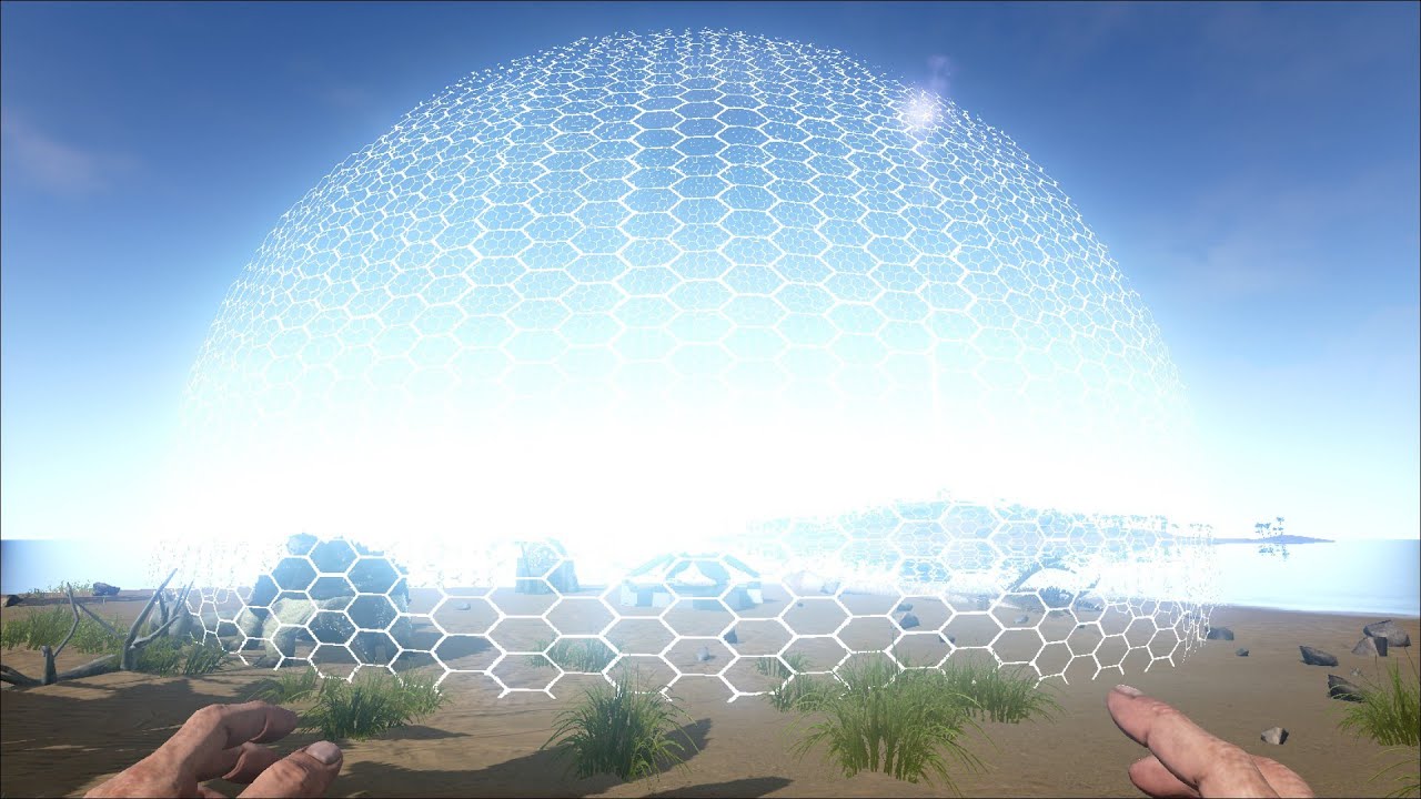 PRESENTATION DE MOD/ARK survival evolved #1 : shieldgenerator - YouTube