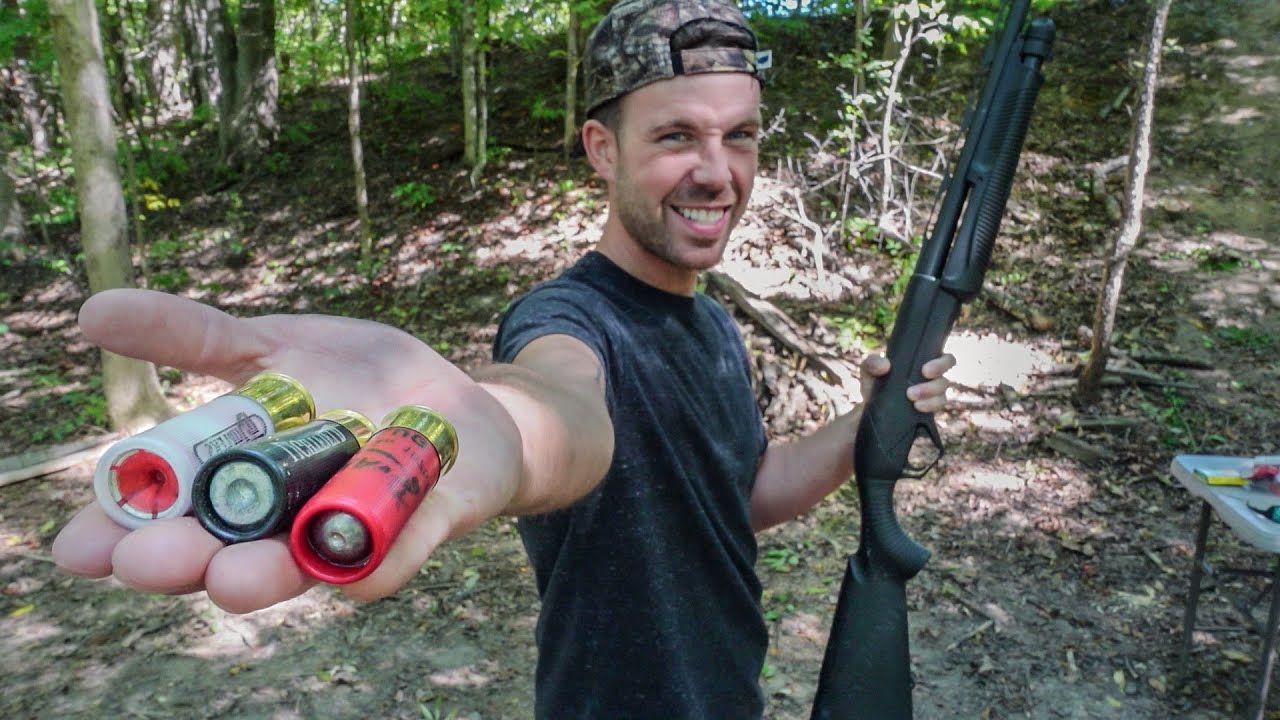 12 Gauge SLUGFEST! Which Shotgun Slug Is BEST??? - YouTube