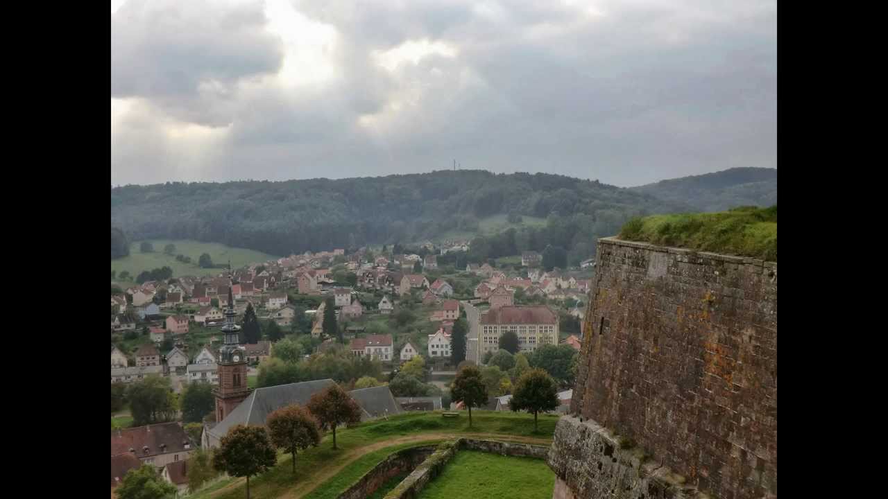 Zitadelle von Bitsch / Frankreich - Moselle Lothringen Festung ...